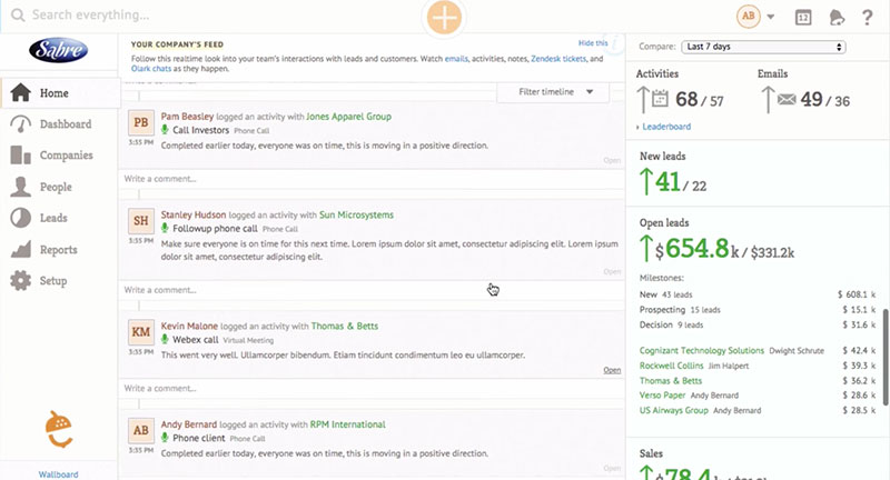 Nutshell CRM Review: Pros, Cons & Pricing of the Top CRM Software | CompareCamp.com