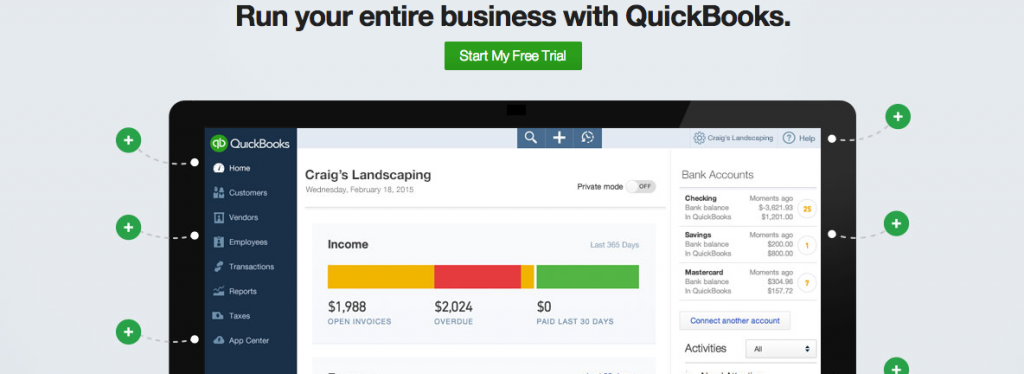 quickbooks-dashboard | CompareCamp.com