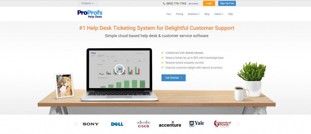 ProProfs Help Desk | CompareCamp.com