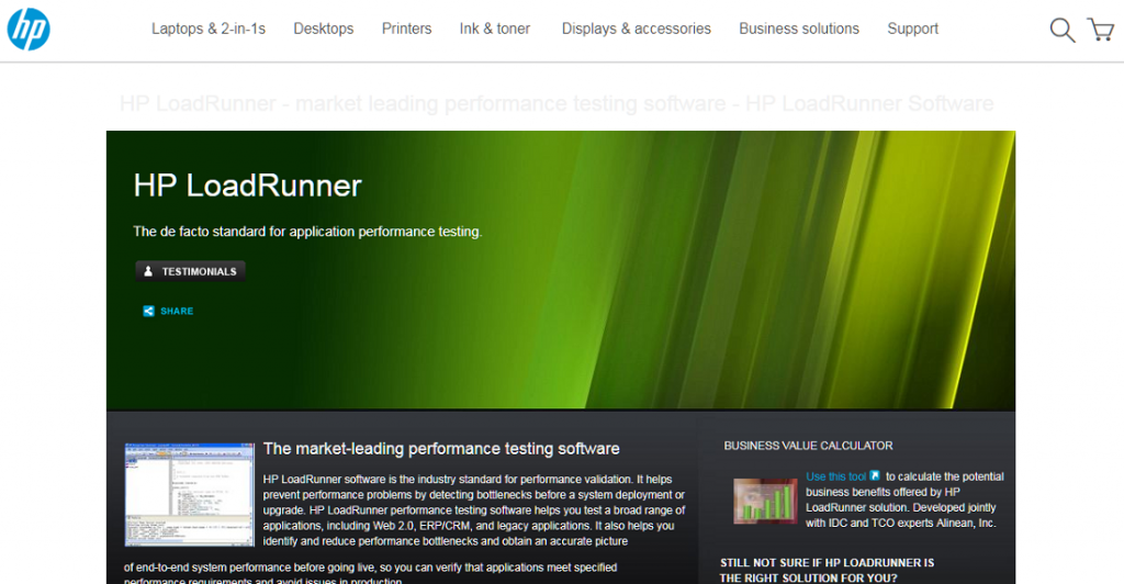 Hp Loadrunner Dashboard Comparecamp