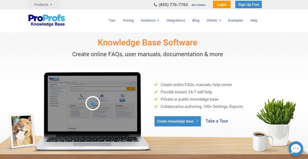 proprofs homepage | CompareCamp.com