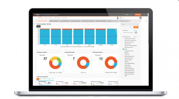 BMC Remedy 9 dashboard | CompareCamp.com