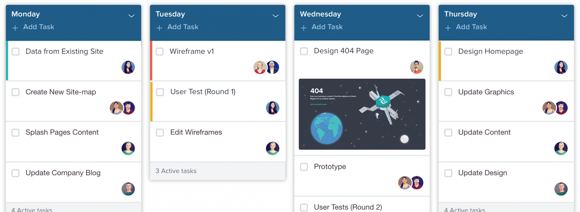 Taskworld dashboard | CompareCamp.com