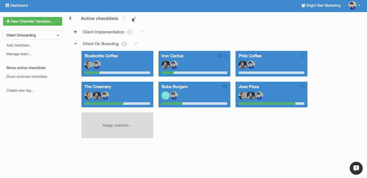 Dashboard 1 Comparecamp