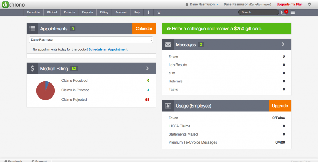 dr-chrono-dashboard | CompareCamp.com