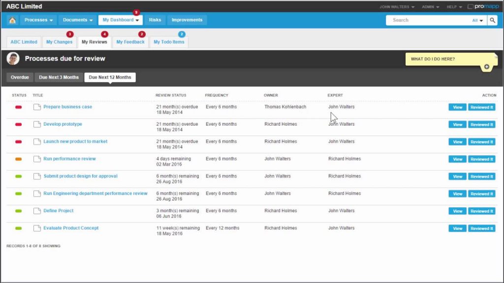 promapp dash | CompareCamp.com