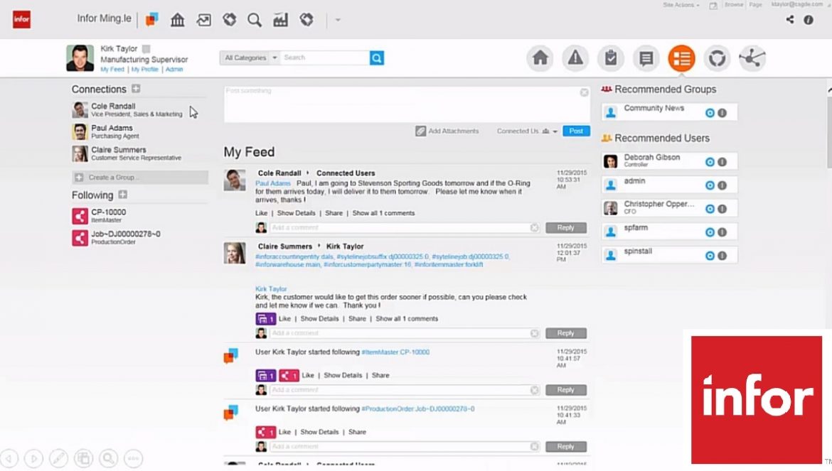 Infor-Syteline-ERP-dashboard-1 | CompareCamp.com