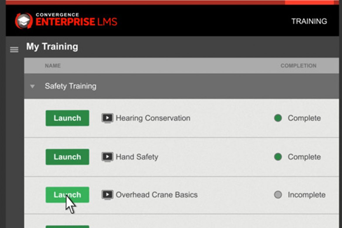 Convergence LMS screenshot | CompareCamp.com