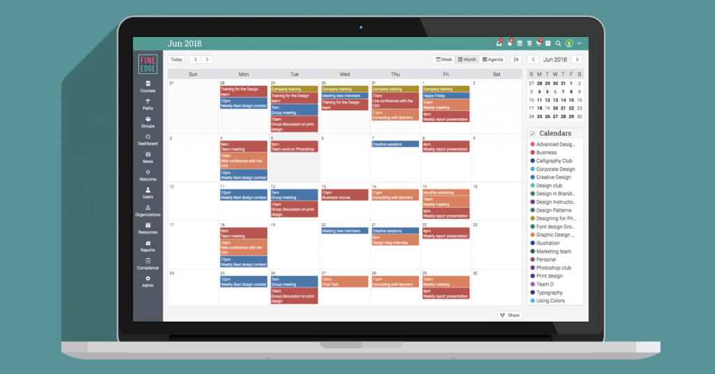 Matrix LMS dashboard | CompareCamp.com