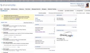 ShareNote dashboard | CompareCamp.com