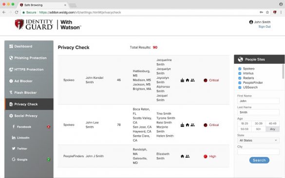 identity guard dashboard | CompareCamp.com
