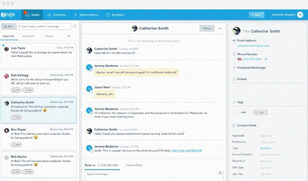zingle dash | CompareCamp.com