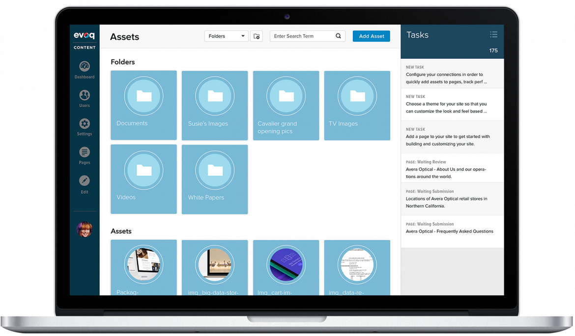Evoq dashboard | CompareCamp.com