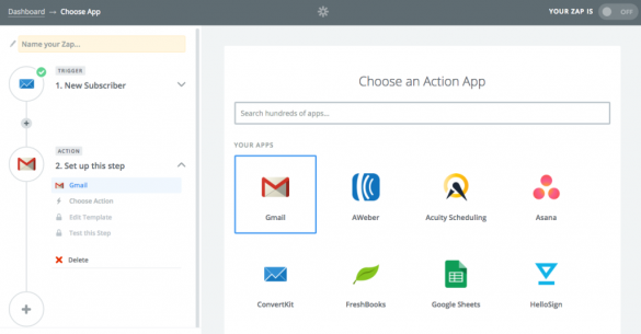 ConvertKit dashboard | CompareCamp.com