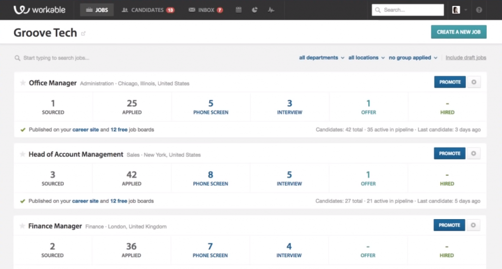 Best Applicant Tracking Software - 2021 List of Top 10 Applicant ...