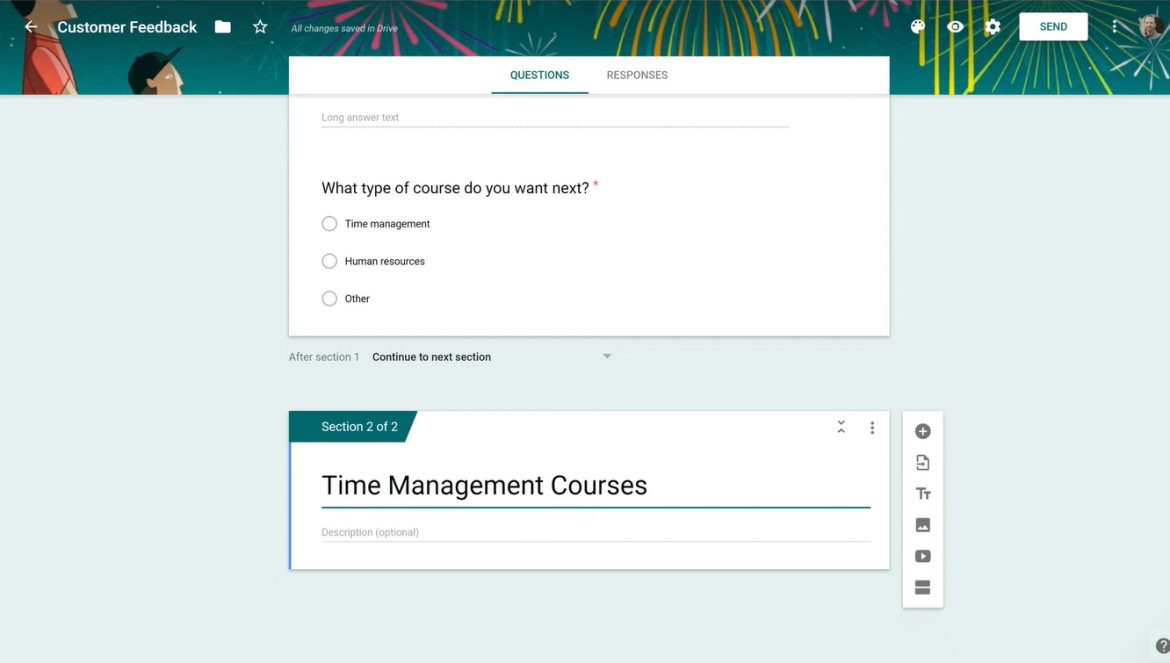 Google Forms Dashboard | CompareCamp.com