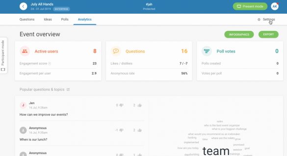 Top 10 Slido Alternatives & Competitors: Best Similar Audience ...