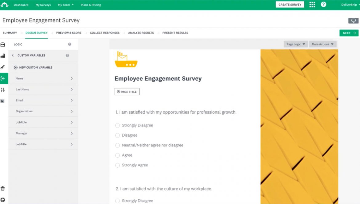 SurveyMonkey Dashboard | CompareCamp.com