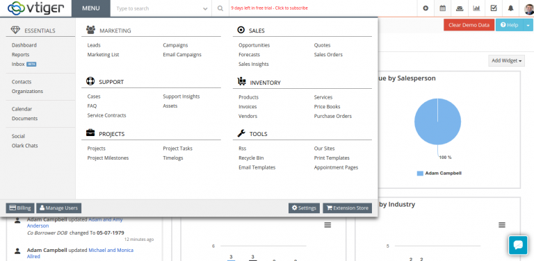 Atlas Dashboard | CompareCamp.com