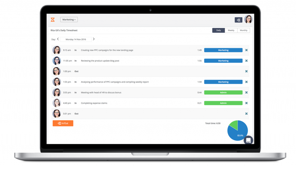jibble dashboard | CompareCamp.com