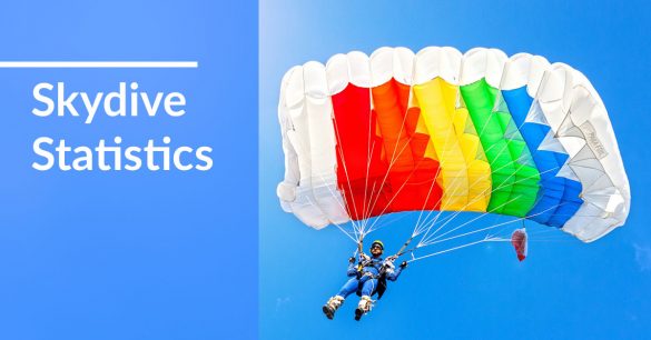 39 Skydive Statistics: 2020/2021 Industry, Data & Trends | CompareCamp.com