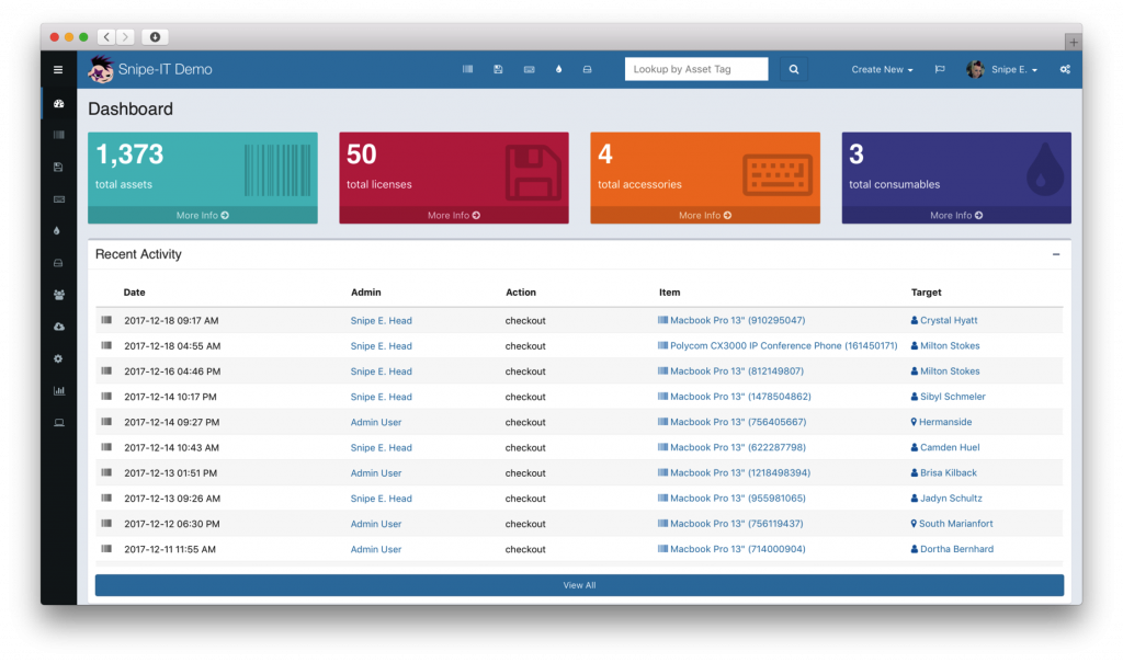 snipe dashboard | CompareCamp.com snipe dashboard | CompareCamp.com
